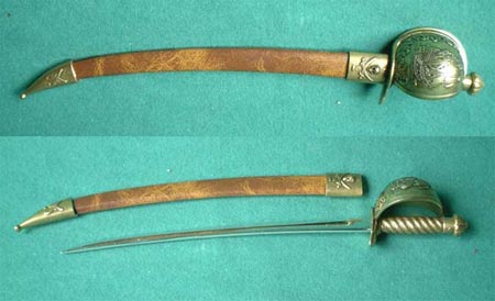 Pirate - Sabre France 1833 (paper knife)